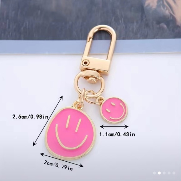 Accessories | Smileys Face Keychain | Poshmark